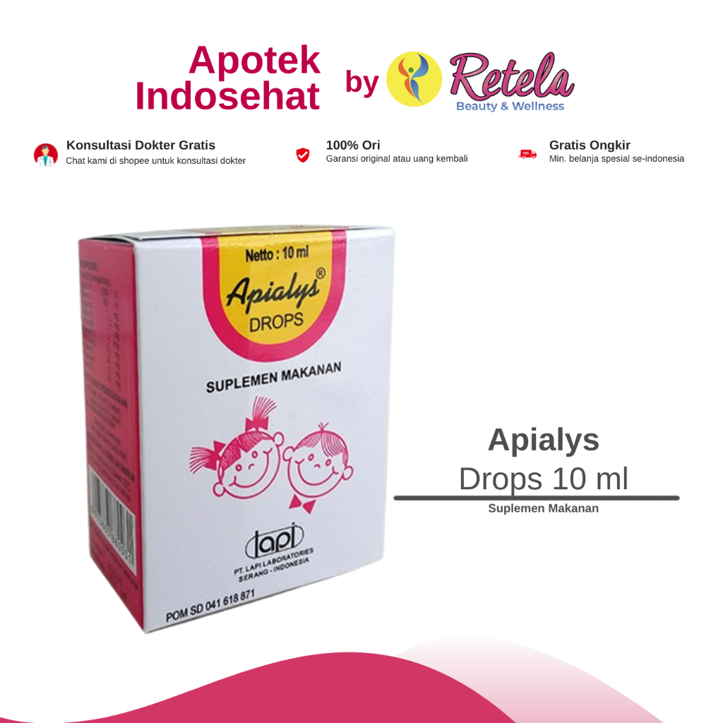 Jual APIALYS DROPS 10ML | Shopee Indonesia