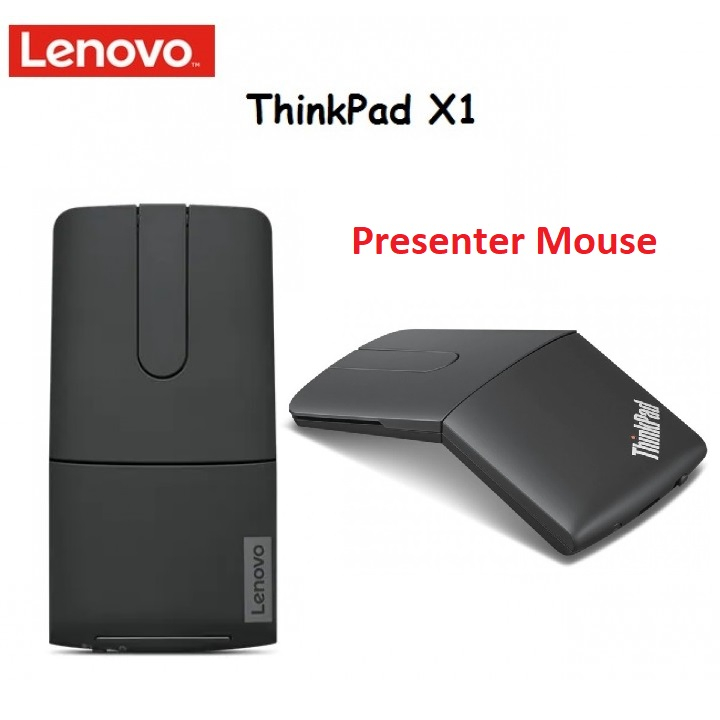 Jual LENOVO ThinkPad X1 Dual Mode Wireless Presenter Mouse - Adjustable ...