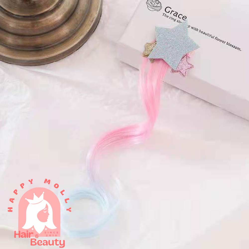 Jual Jepit Rambut Highlight Palsu - Curly - Hiasan Anak Perempuan Korea ...
