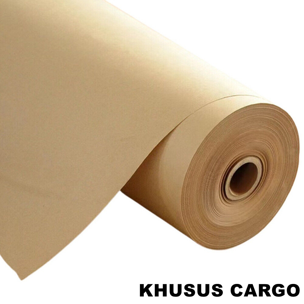 Jual Kertas Kraft Brown Coklat Gulung Wrapping Paper Roll 70 cm ...