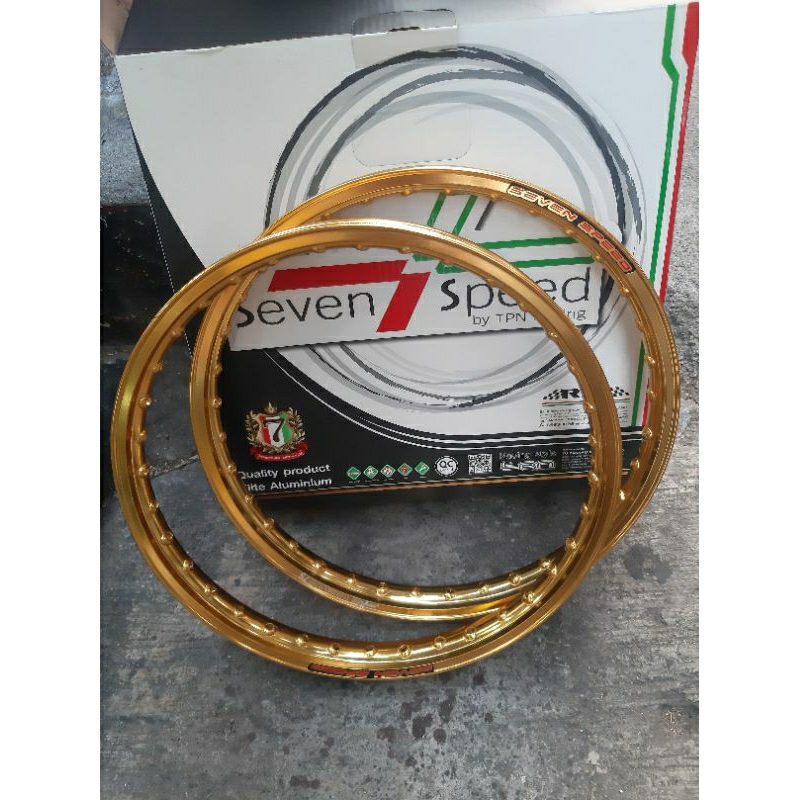 Jual velg merk seven speed thailand ukuran 120-120 ring 17 | Shopee ...
