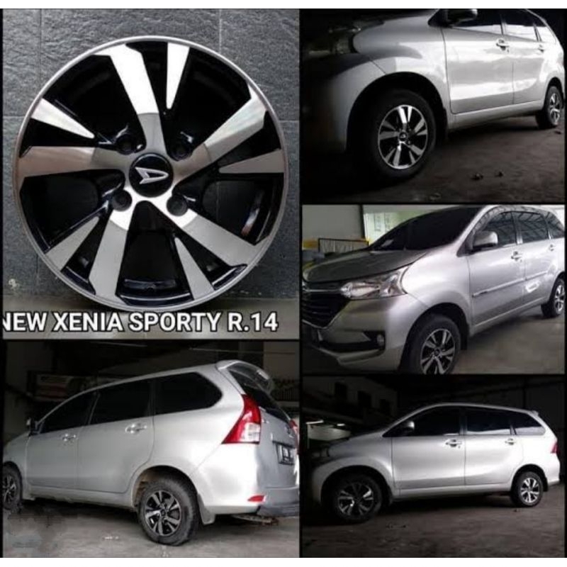 Jual VELG XENIA , AVANZA SPORTY R.14 ( SATUAN ) | Shopee Indonesia