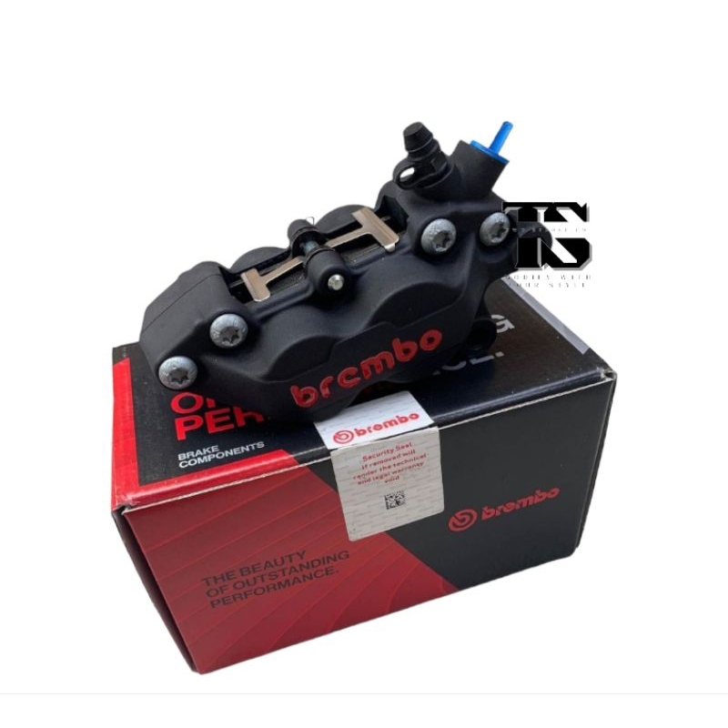 Jual Kaliper Brembo 4 Piston Black Posisi Kanan Caliper Brembo 4 Piston Hitam Kanan / Kiri Hitam ...