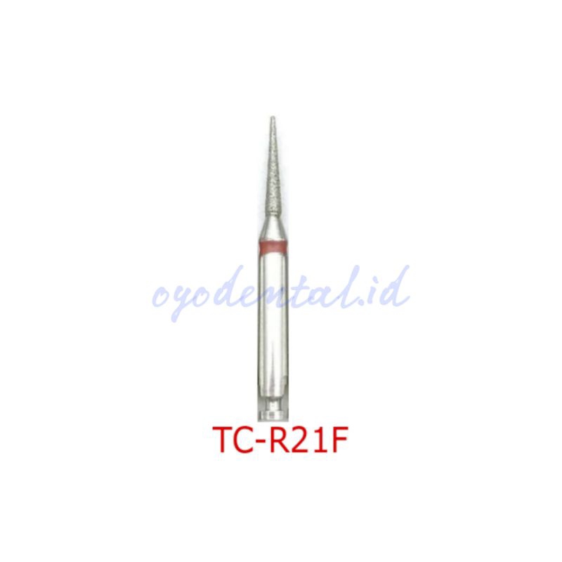 Jual Dental Diamond Bur Low Speed Round Bulat BR Fissure TC | Shopee ...