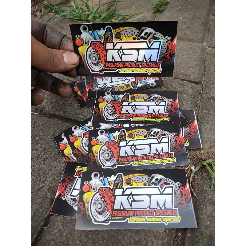 Jual STICKER KSM NEW LIMITED EDITION/LOGO STIKER KSM MOTOR | Shopee ...