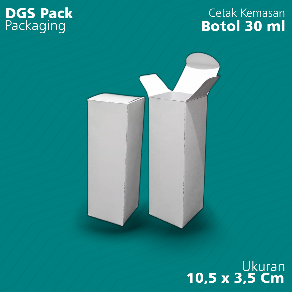 Jual Box Spray PUTIH / kemasan botol / box botol parfum 30ml / Box 3,5 ...