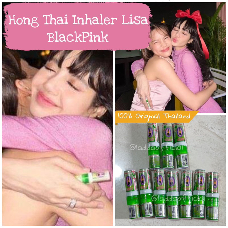 Jual HONGTHAI INHALER VIRAL LISA BLACK PINK JAMINAN 100% ORIGINAL ...