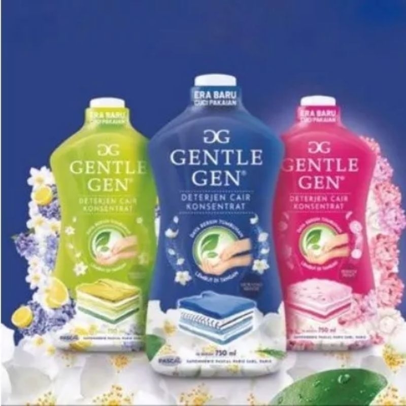 Jual Gentle Gent Deterjen Cair Konsentrat 700ml | Shopee Indonesia