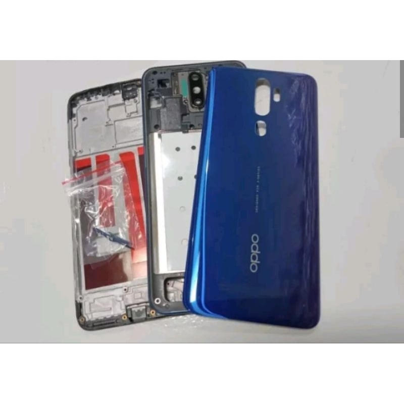 Jual BACKDOOR CASING HOUSING FRAME FULL SET OPPO A5 A9 2020 ORIGINAL ...