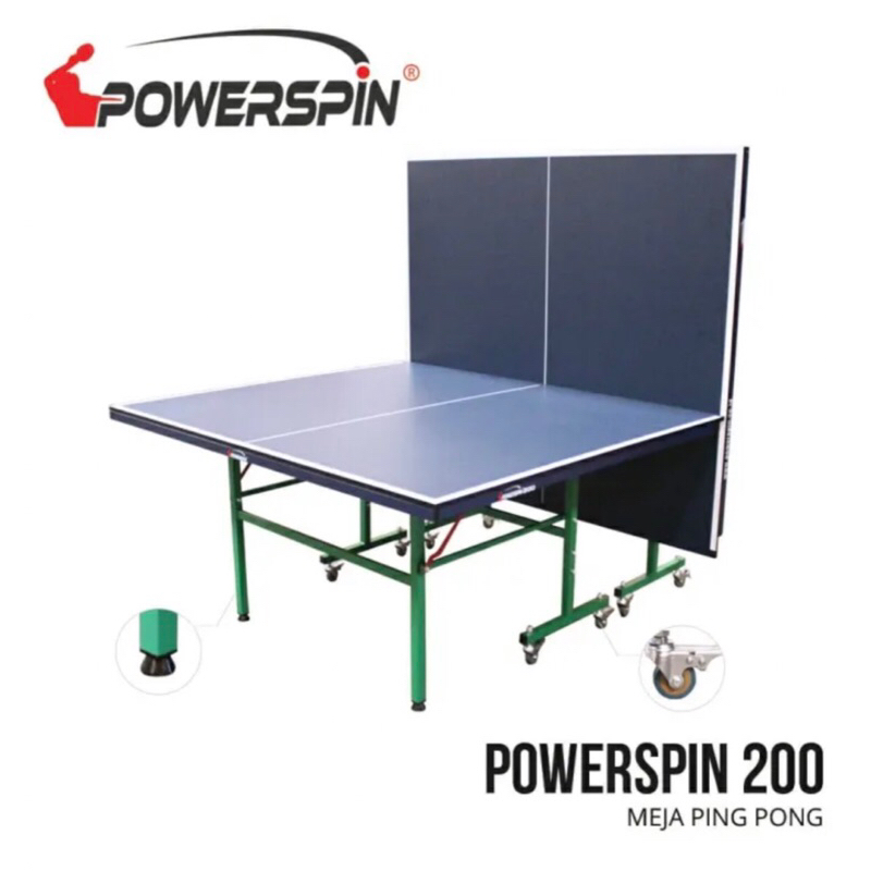 Jual MEJA PINGPONG/ TENNIS MEJA/ POWERSPIN 200 ORIGINAL | Shopee Indonesia