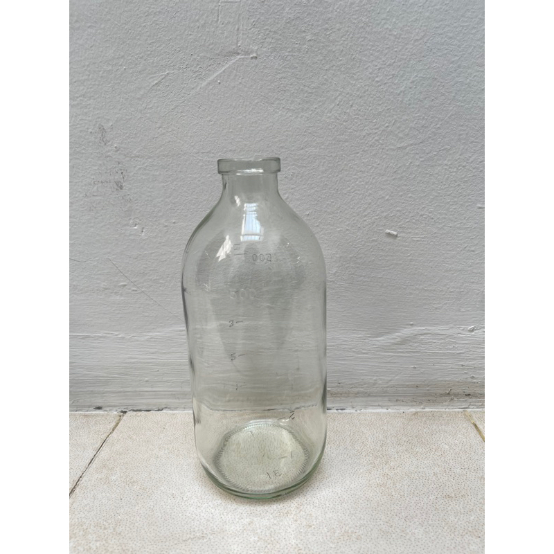Jual Botol kaca 500ml / Botol ASI / Botol infus / Botol minuman /Botol ...