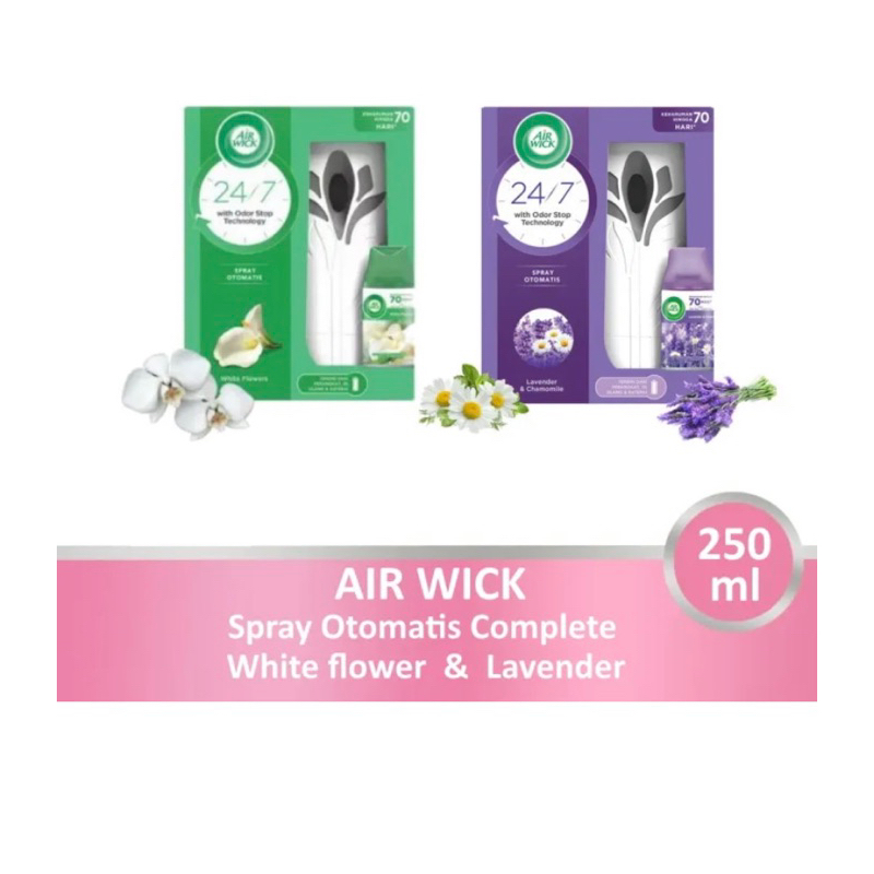 Jual Air Wick Pengharum Ruangan Otomatis Spray Lavender & Chamomile ...