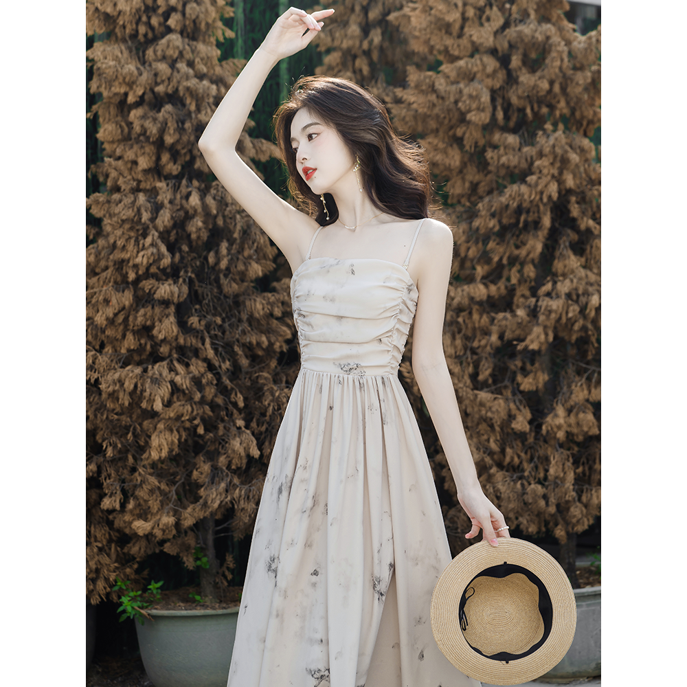 Jual LO Clothes Long Dress Sexy / Slip Dress Korean Style / Wanita Baju Pantai / Dress Vintage ...