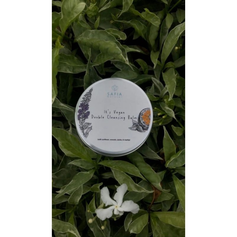 Jual Safia Natural It's Vegan Double Cleansing Balm | Shopee Indonesia