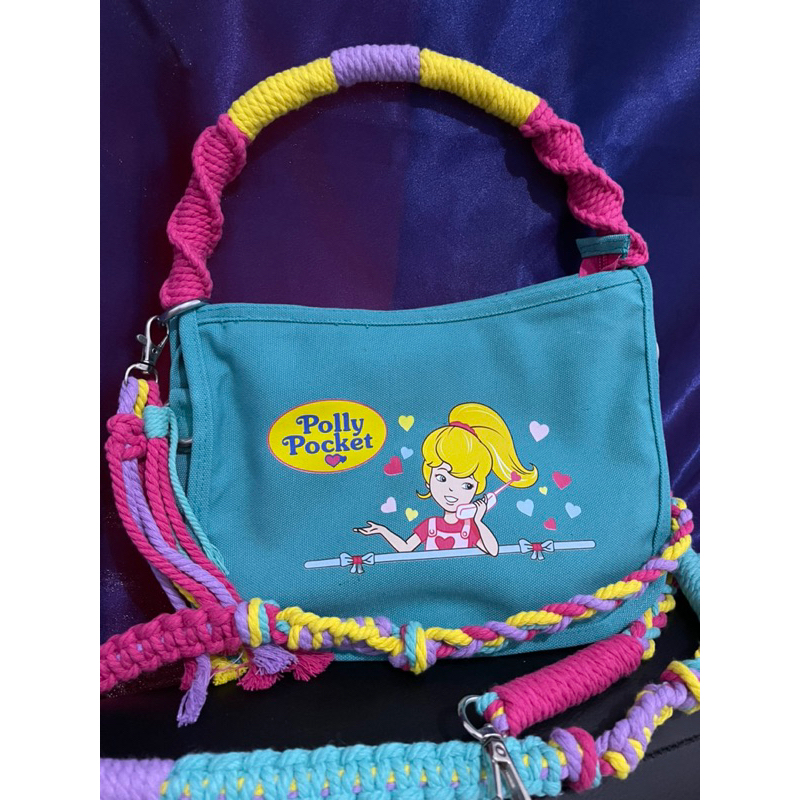 Jual Tas Sling Bag Polly Pocket Fanmade Unoff | Shopee Indonesia