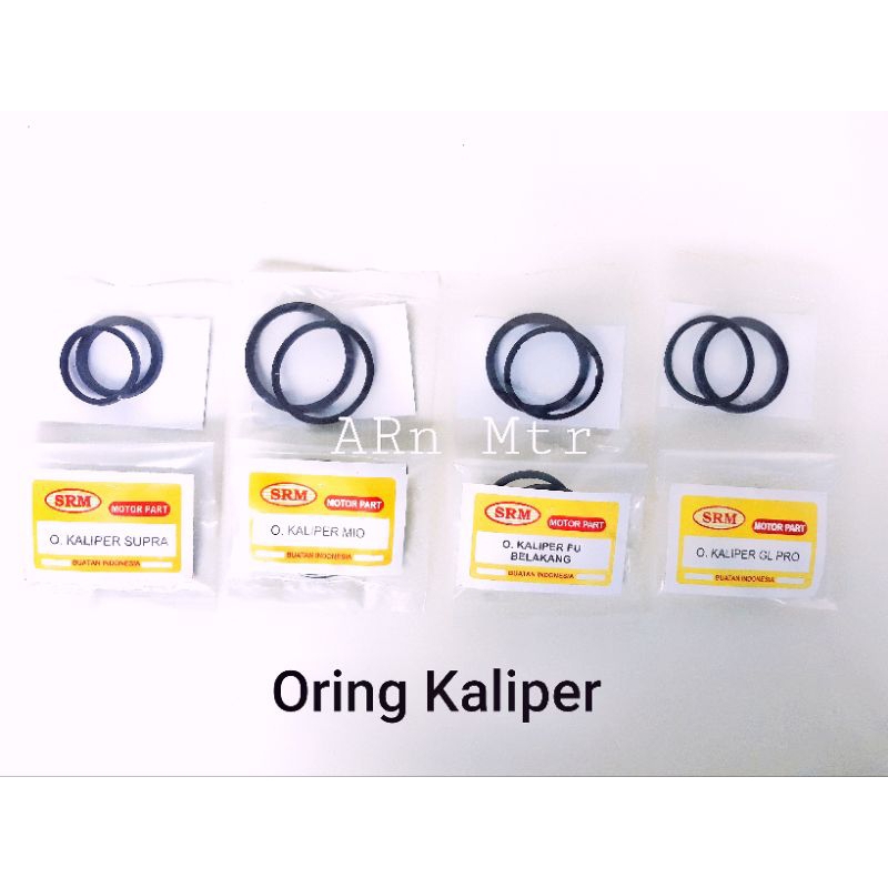 Jual Seal Oring Set Kaliper Piston Cakram Depan Supra x Mio GL pro Satria Fu Belakang Revo ...