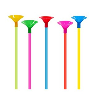 Jual DHIOSHOPI - Tangkai Balon / Gagang Balon / Stik Balon Warna Warni ...