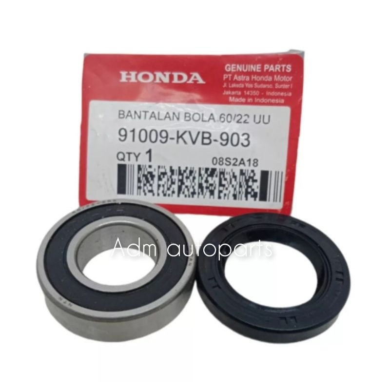 Jual Bearing roda belakang 6022 + Sea roda belakang KVB Laher+Sil Roda ...
