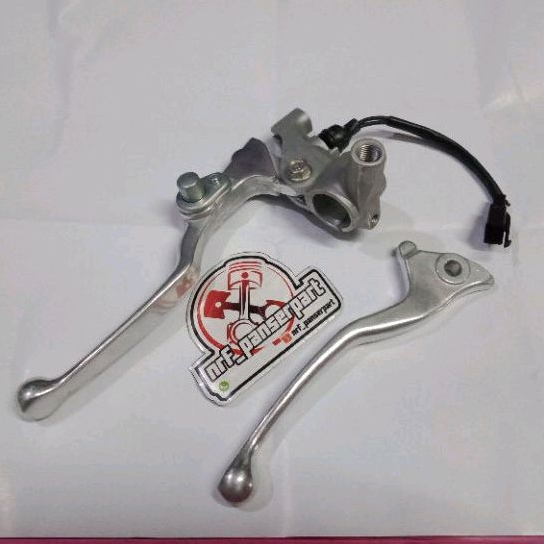 Jual HANDEL REM KIRI MIO J//HANDLE SET+DUDUKAN REM KIRI YAMAHA MIO J ...