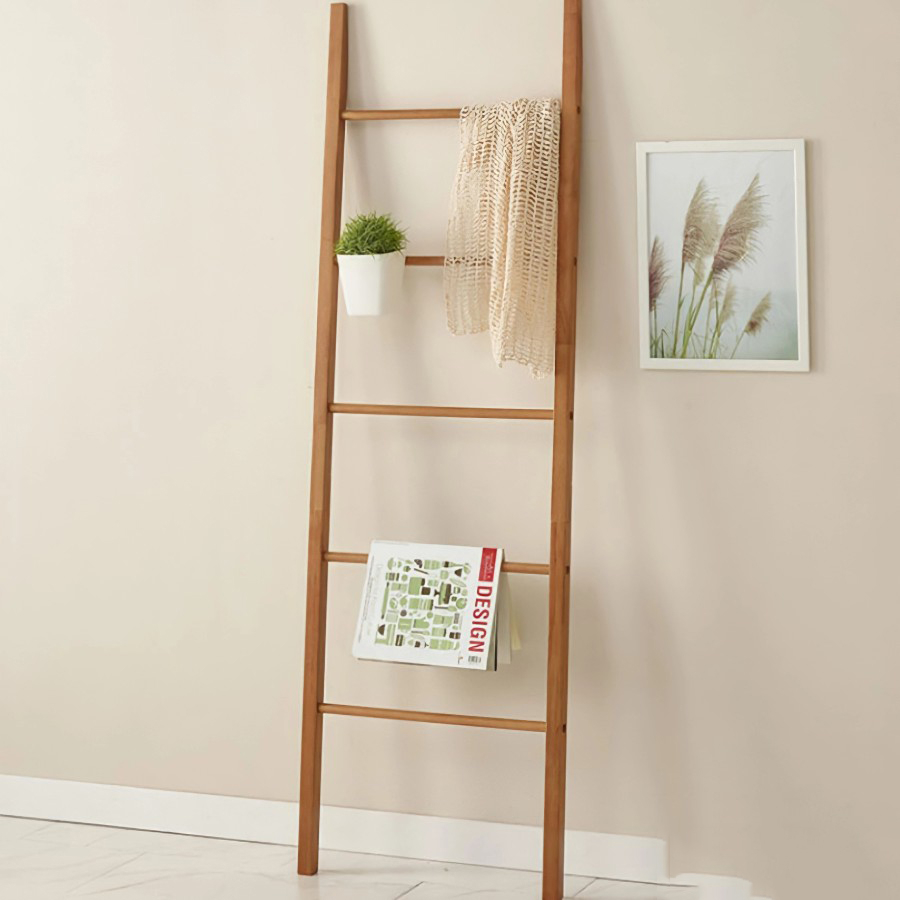 Jual Natural Wooden Home Decor Tangga Hias Kayu Tingkat | Shopee Indonesia
