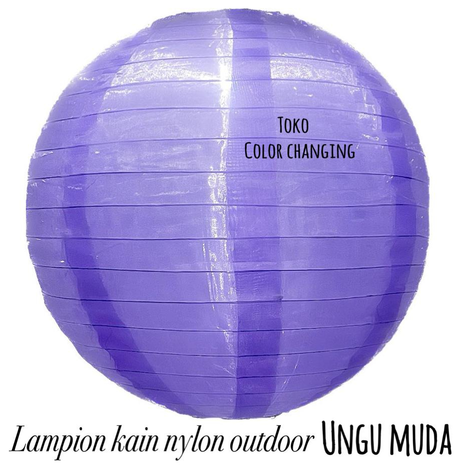 Jual Lampion bulat KAIN OUTDOOR 25 cm | Shopee Indonesia
