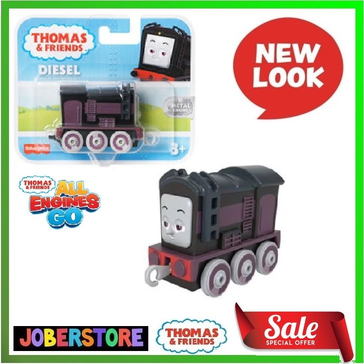Jual NEW LOOK Thomas & Friends Push Along All Engines Go - DIESEL ...
