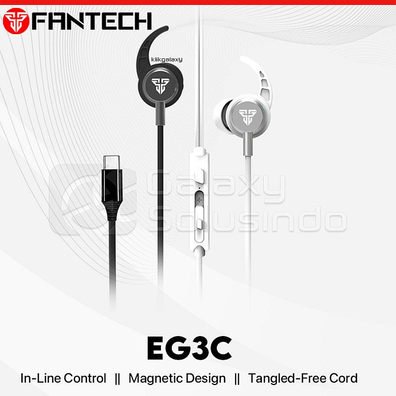 Jual Fantech EG3C Type-C Earbuds Alluminium Alloy Magnetic Earphone ...