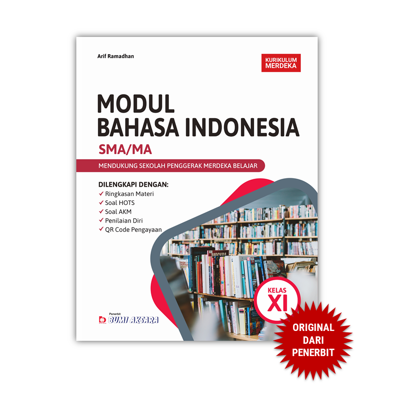 Jual Modul Bahasa Indonesia Kelas XI SMA MA Kurikulum Merdeka Bumi Aksara | Shopee Indonesia
