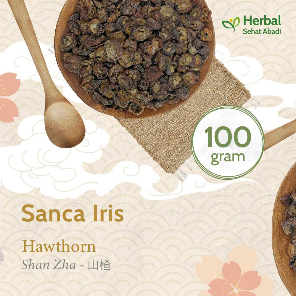 Jual Sanca Iris 100 gram / Shan Zha / Hawthorn | Shopee Indonesia