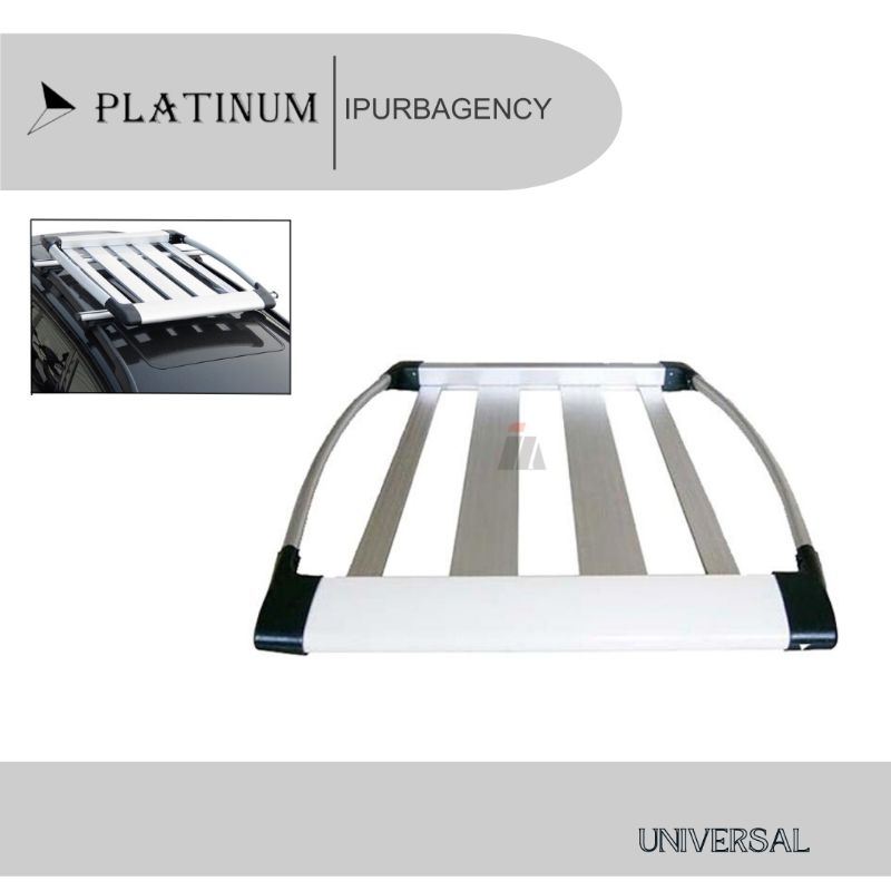 Jual Rak Atas Mobil Platinum Alumunium | Shopee Indonesia