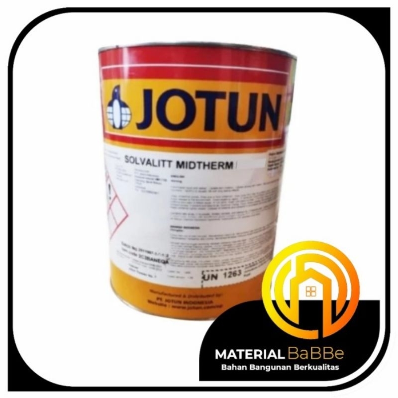 Jual Jotun Solvalitt Midtherm Alumunium 5 Liter | Cat Silicone Acrylic ...