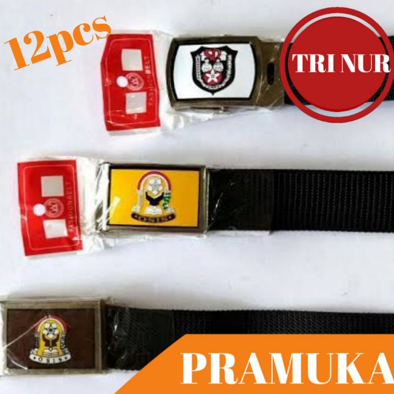 Jual (12pcs) Sabuk Gasper Sekolah SD SMP SMA Jepit Bahan Kalep | Shopee ...