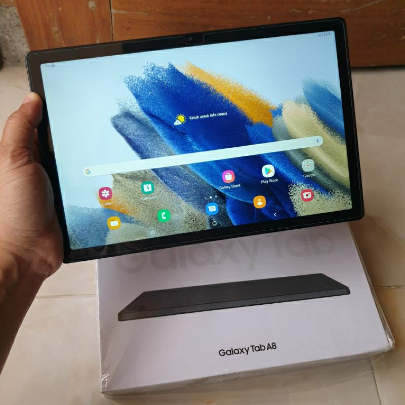 Jual Samsung Galaxy Tab A8 3/32 Ram 3gb Rom 32gb 10.5inch wifi mulus dan lengkap | Shopee Indonesia