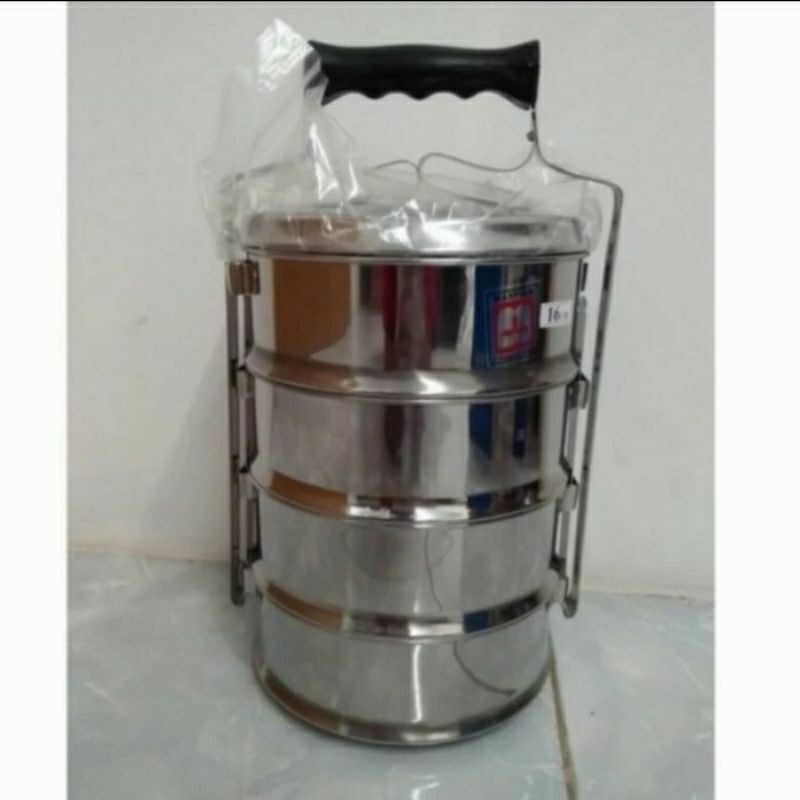 Jual Rantang Stainless 16 Cm Susun 4 / Rantang Maxim Food Carrier Set ...