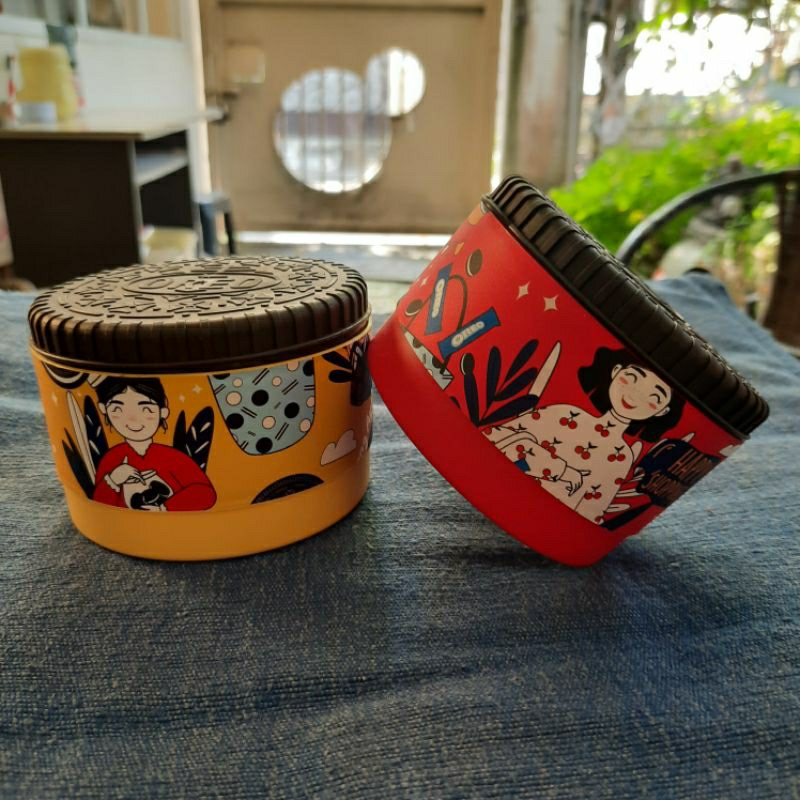 Jual Kotak Bulat Plastik OREO | Shopee Indonesia