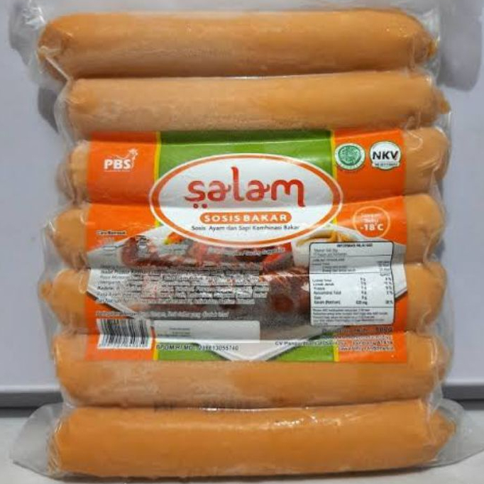 Jual Salam Sosis Bakar 500 gr isi 7 Pcs Frozen Food Murah | Makanan ...