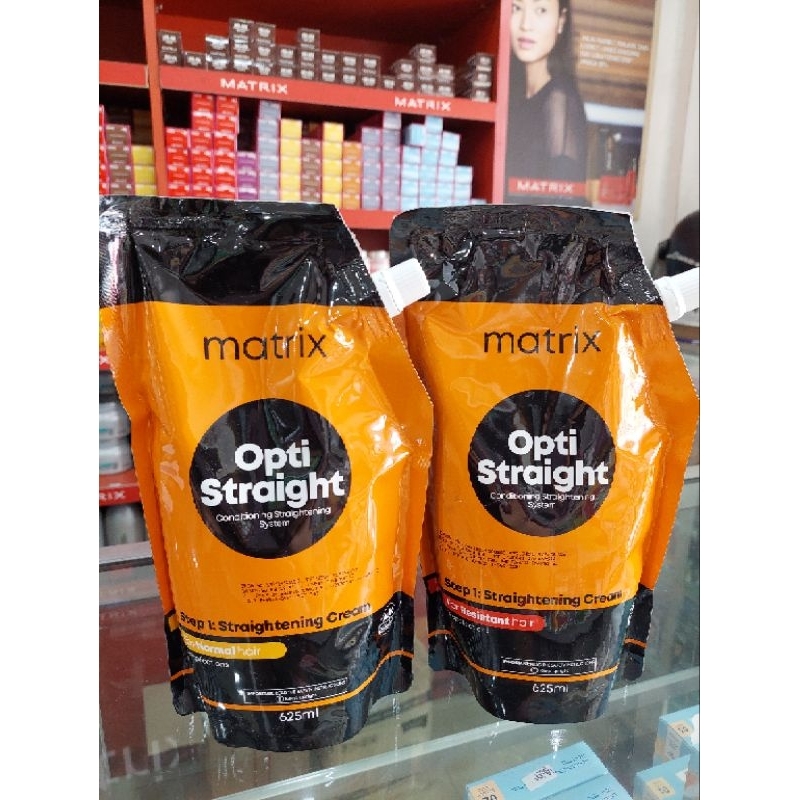 Jual Matrix OptiStraight Pelurus Rambut 625ml | Shopee Indonesia