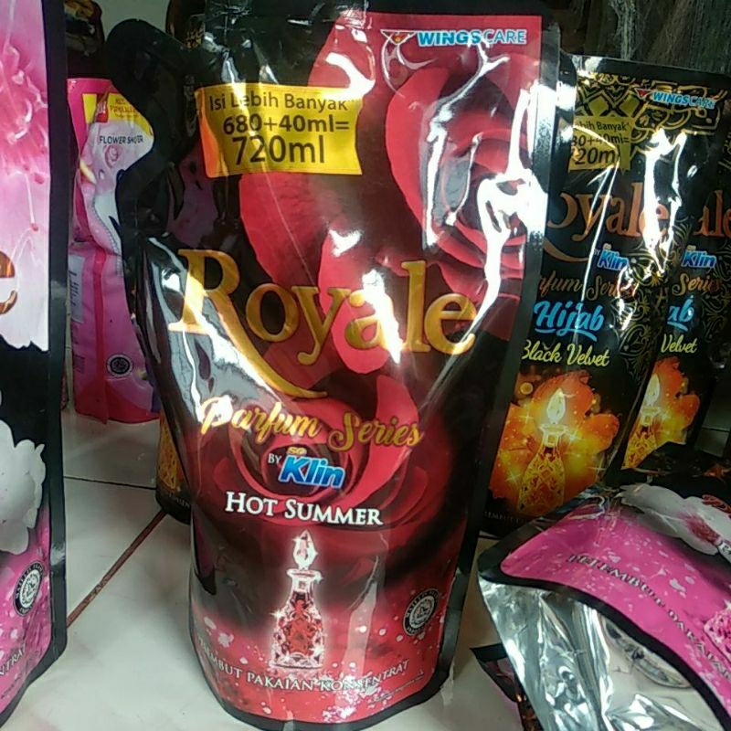 Jual Soklin Royale Pouch 650mL /720 ml Royale Parfum Series | Shopee ...