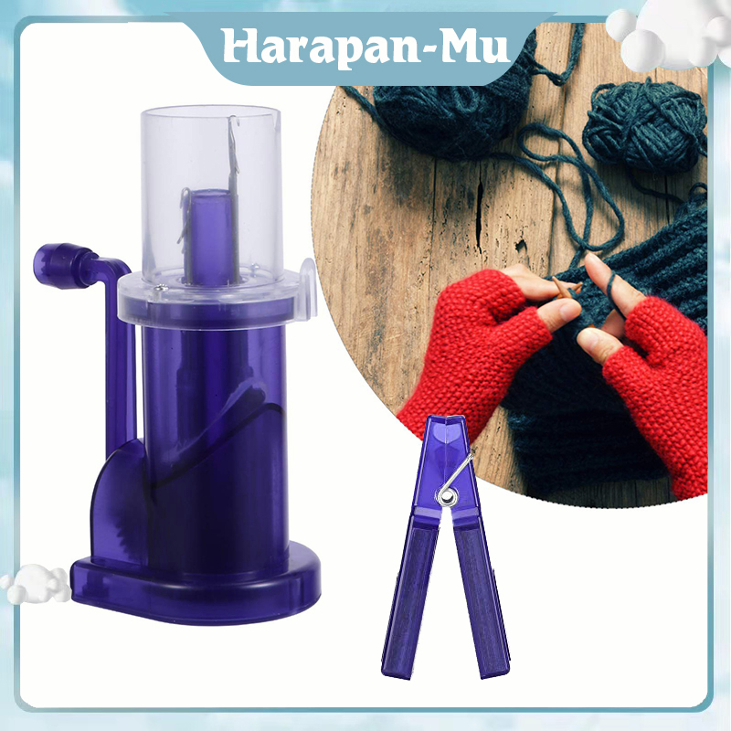 Jual Hand Woven Tool Knitting Machine Alat Rajut Manual DIY French Knit ...