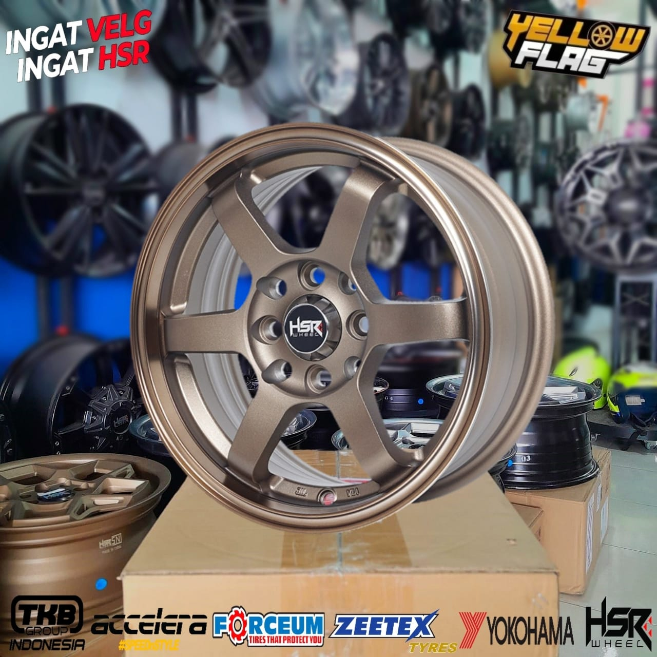 Jual velg mobil racing ring 14 hsr tokyo velg buat corolla vios city velg r14 Te37 | Shopee ...