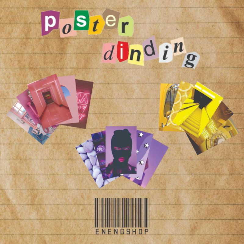 Jual Poster Dinding Aesthetic/poster viral/poster kekinian Type lain ...