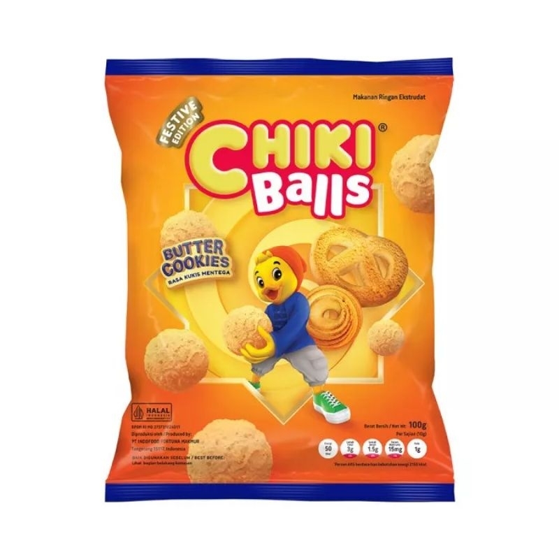 Jual Chiki balls BUTTER COOKIES 55 gram | Shopee Indonesia
