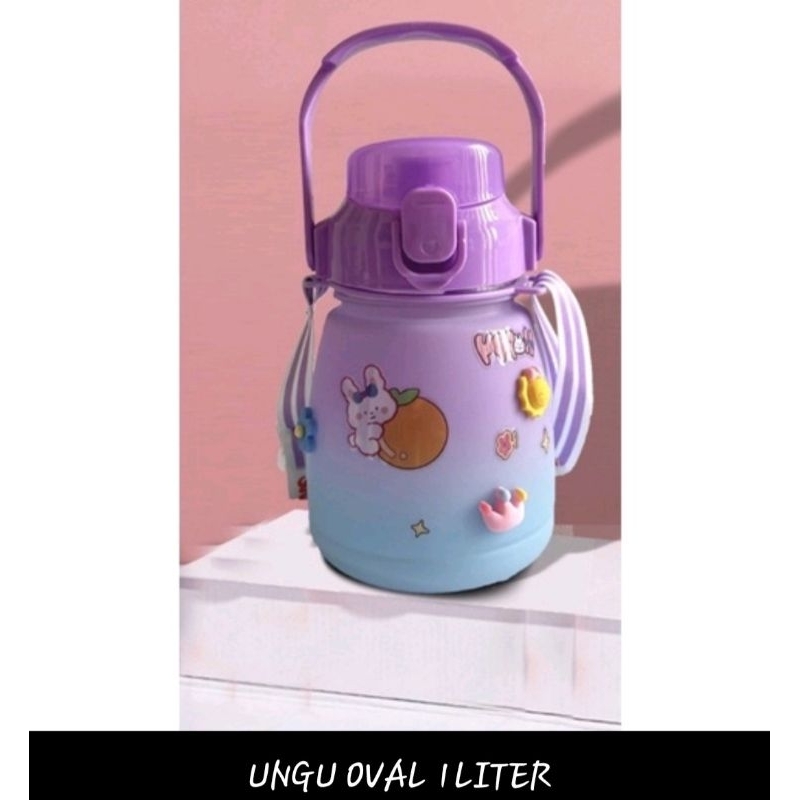 Jual Botol minum viral 1,2 L & 2 L/botol viral | Shopee Indonesia
