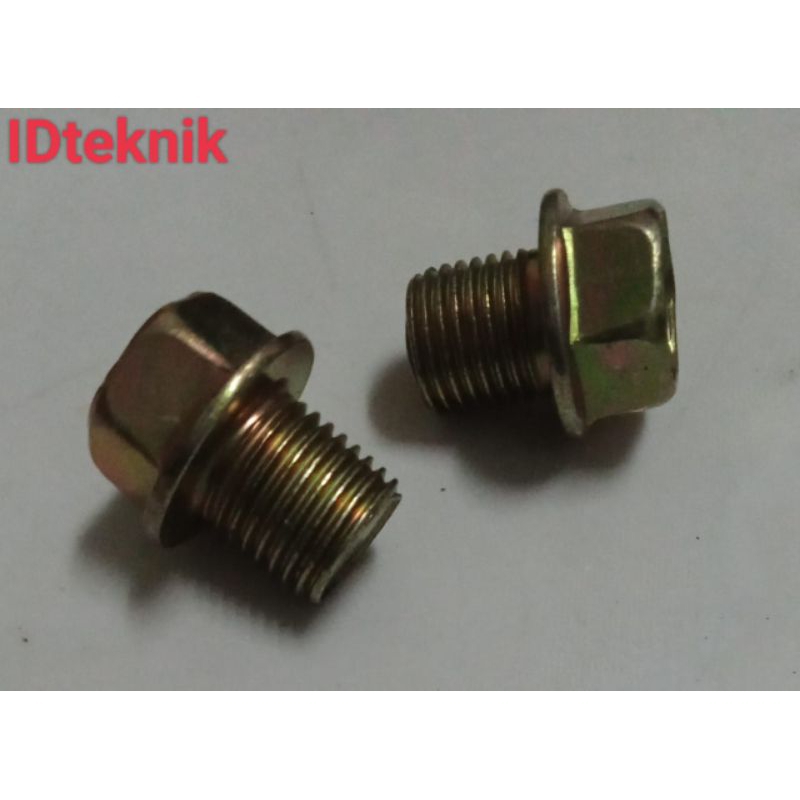 Jual (5pcs) Baut tap oli bawah oversize 19 motor bebek&matic | Shopee ...