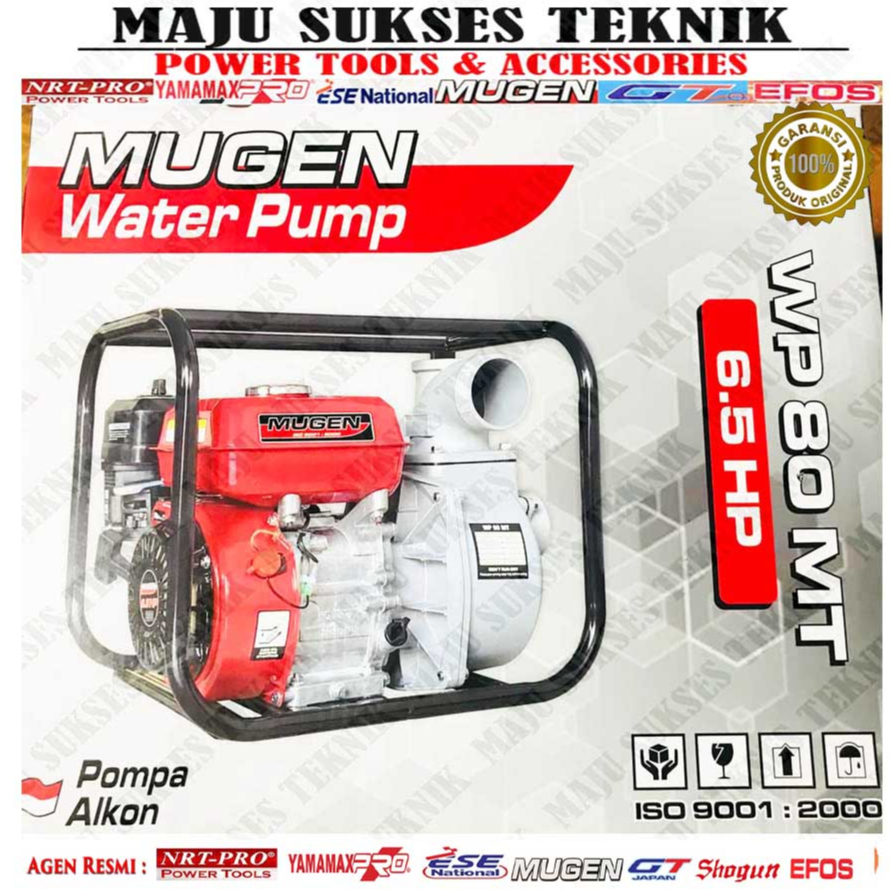 Jual MUGEN WP80MT Mesin Pompa Air Water Pump 3 Inch 6.5HP Mesin Pompa Alkon Air Sawah Irigasi WP ...
