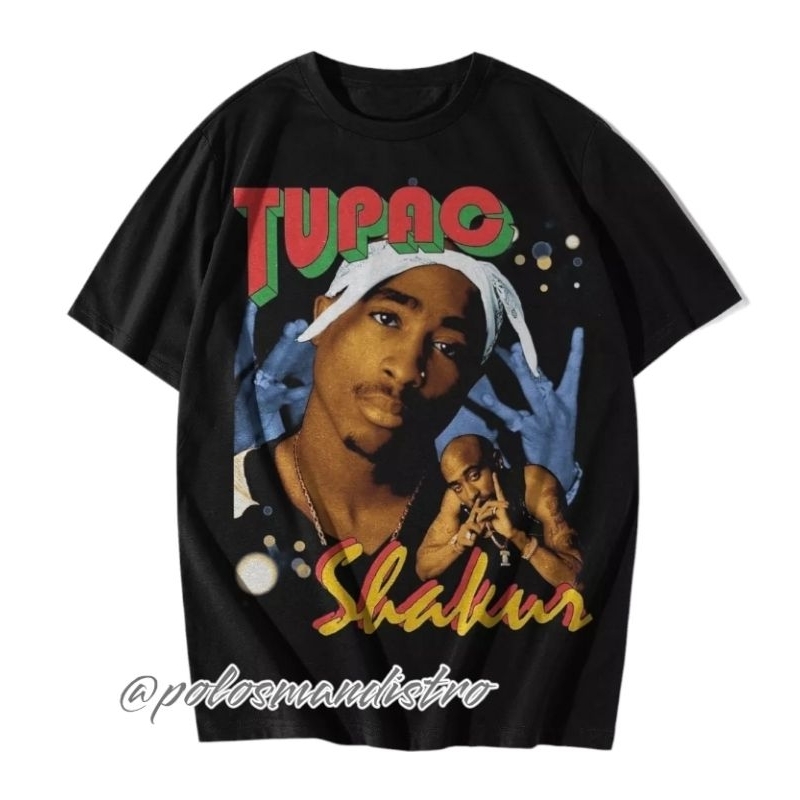 Jual kaos distri Tshirt Tupac [7778] Black Legend Hip Hop Rapper / Ts ...