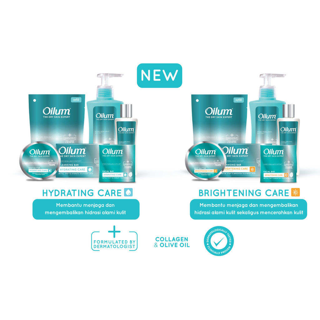 Jual Oilum Brightening Care/Hydrating Care Series | Shopee Indonesia
