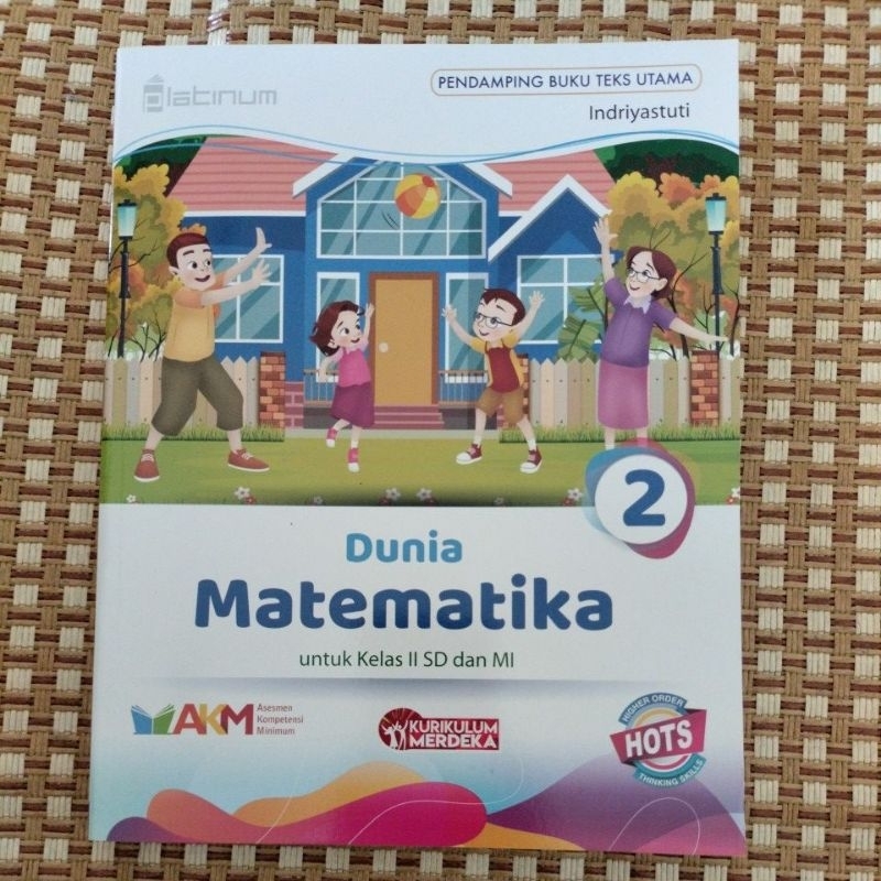Jual Dunia Matematika SD kelas 2, Kurikulum Merdeka , Tiga Serangkai ...