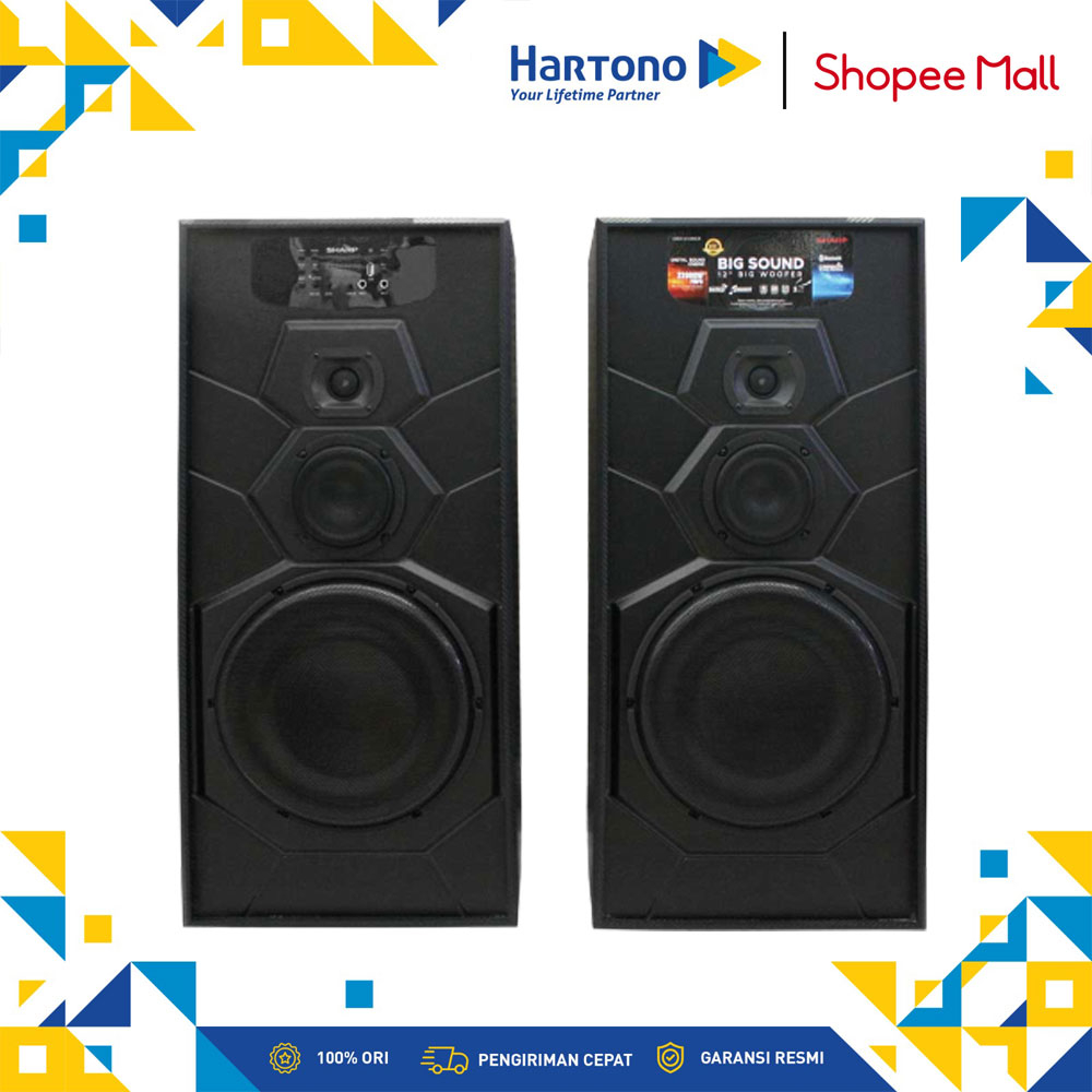 Jual Sharp Active Speaker CBOX-D1280CB | Shopee Indonesia