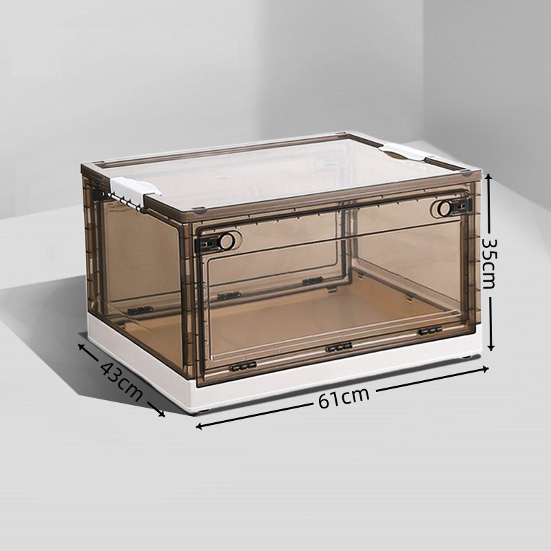 Jual box penyimpanan Kotak penyimpanan kotak plastik Storage Box lipat ...